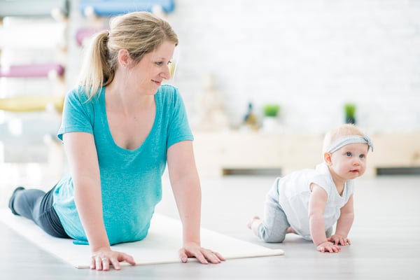 5 Poses for Your Yoga Baby