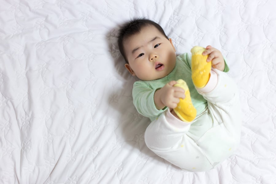 5 Poses for Your Yoga Baby